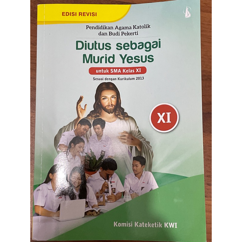Jual buku Agama katolik'diutus sebagai murid yesus'kelasXI | Shopee ...