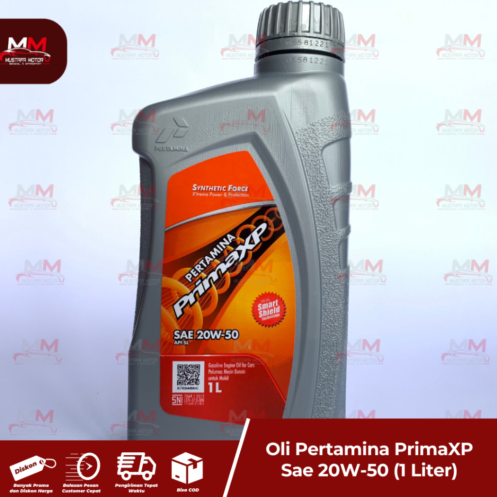 Jual Oli Pertamina PrimaXP Sae 20W-50 (1 Liter) | Shopee Indonesia