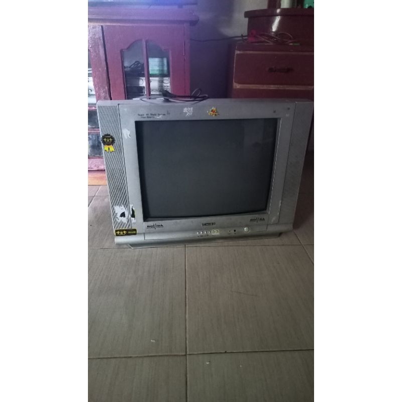Jual TV Televisi Tabung Merk Ichiko Bomba 21 inch Silver Hidup dan ...