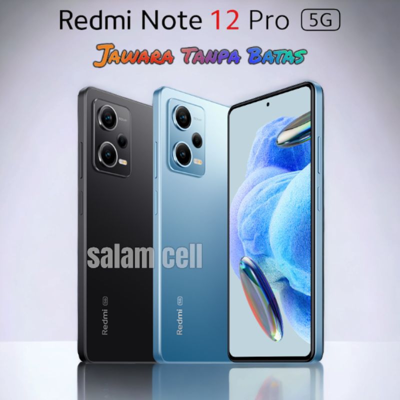 Jual Redmi Note 12 PRO 5G Ram 8+5/256GB NFC Camera 50MP SONY IMX766 Original No Repack Garansi ...
