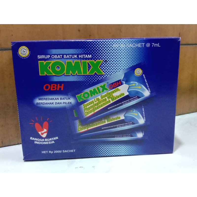 Jual Komix Sachet OBH Dan Peppermint / batuk ngekel/ obat batuk ... Jual Komix Sachet OBH Dan Peppermint / batuk ngekel/ obat batuk ...