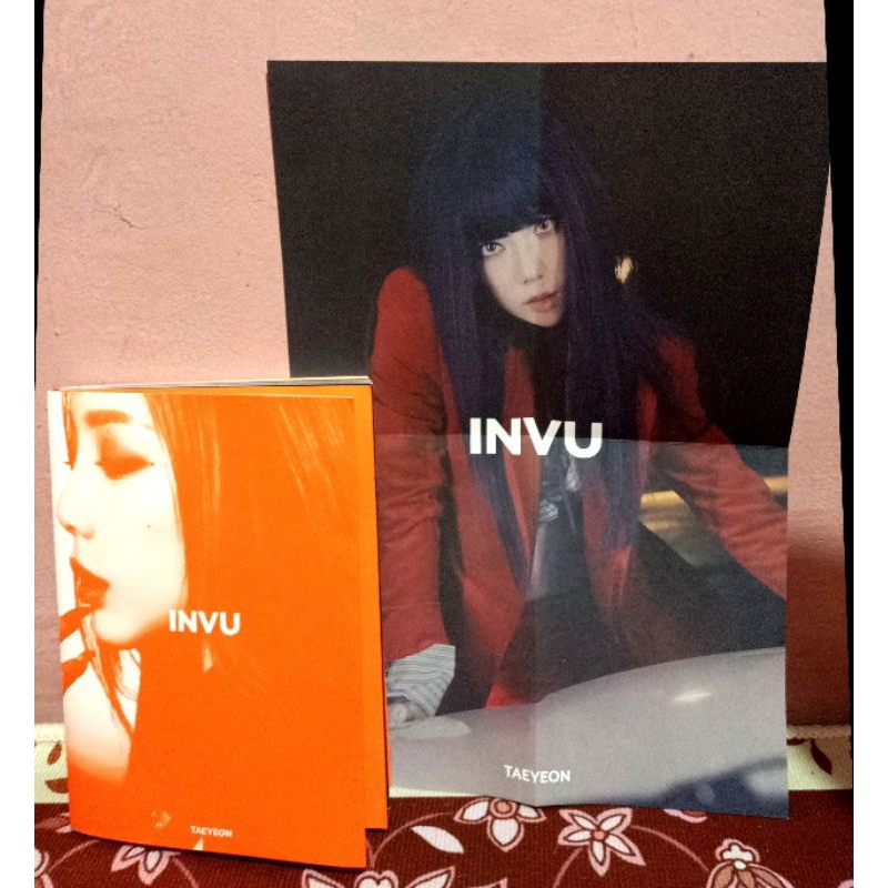 Jual FOLDED POSTER ONLY TAEYEON INVU ALBUM | Shopee Indonesia