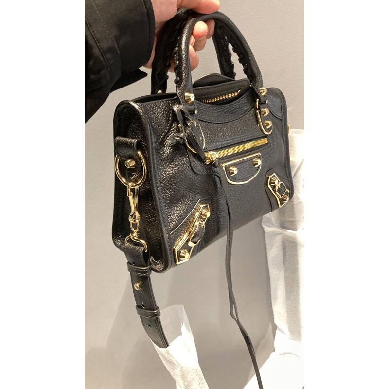 Jual balenciaga mini city ghw receipt store 2023 fullset | Shopee Indonesia