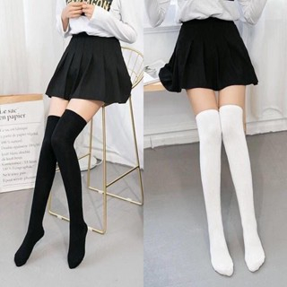 Jual KAOS KAKI OVERKNEE POLOS COSPLAY WANITA SEPAHA COSPLAY ANIME ...