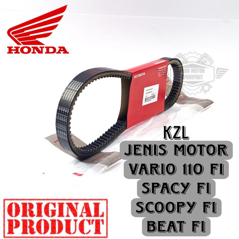 Jual VANBELT V-BELT ORIGINAL KZL HONDA VARIO 110 FI, HONDA BEAT FI ...