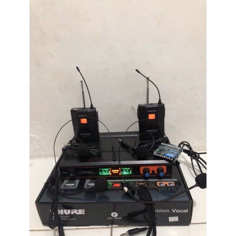 Jual Mic wireless bando clip on mic imam mic jepit + bando ulx -T2 ...