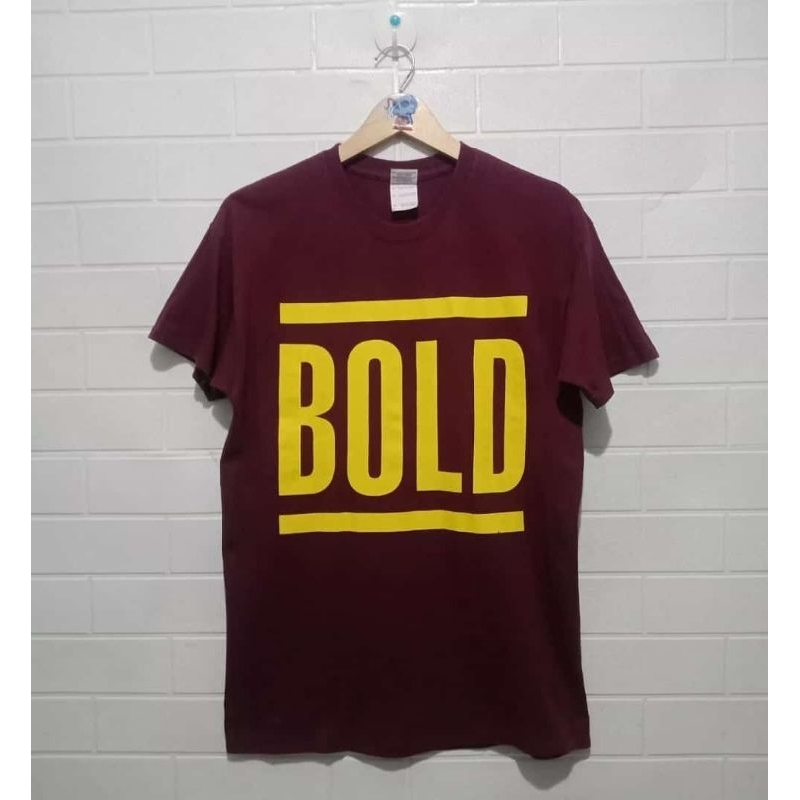 Jual Tshirt Kaos Band Musik Original BOLD Official Merchandise | Shopee ...