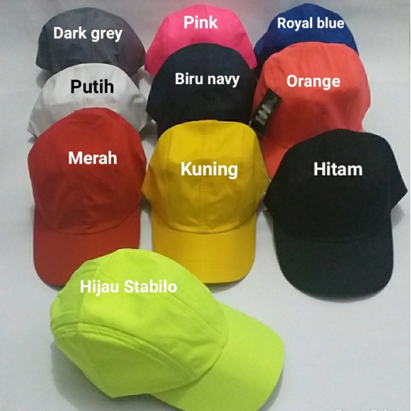 Jual Topi Parasut Lari Hat Cap Distro Run Joging Running Jogging ...