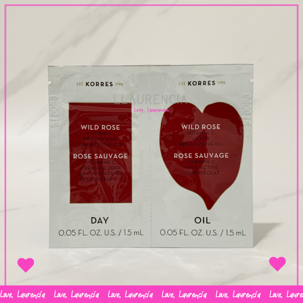 Jual Korres Wild Rose Vitamin C Brightening 24H Moisturizer + Vitamin C ...