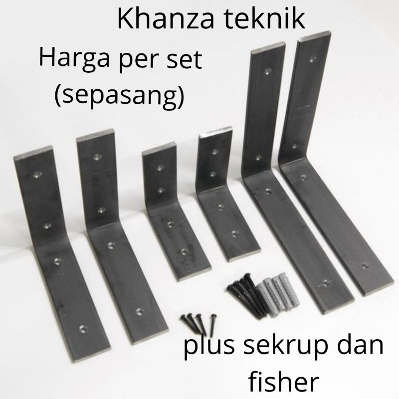 Jual Rak siku besi satu set besi siku | Shopee Indonesia