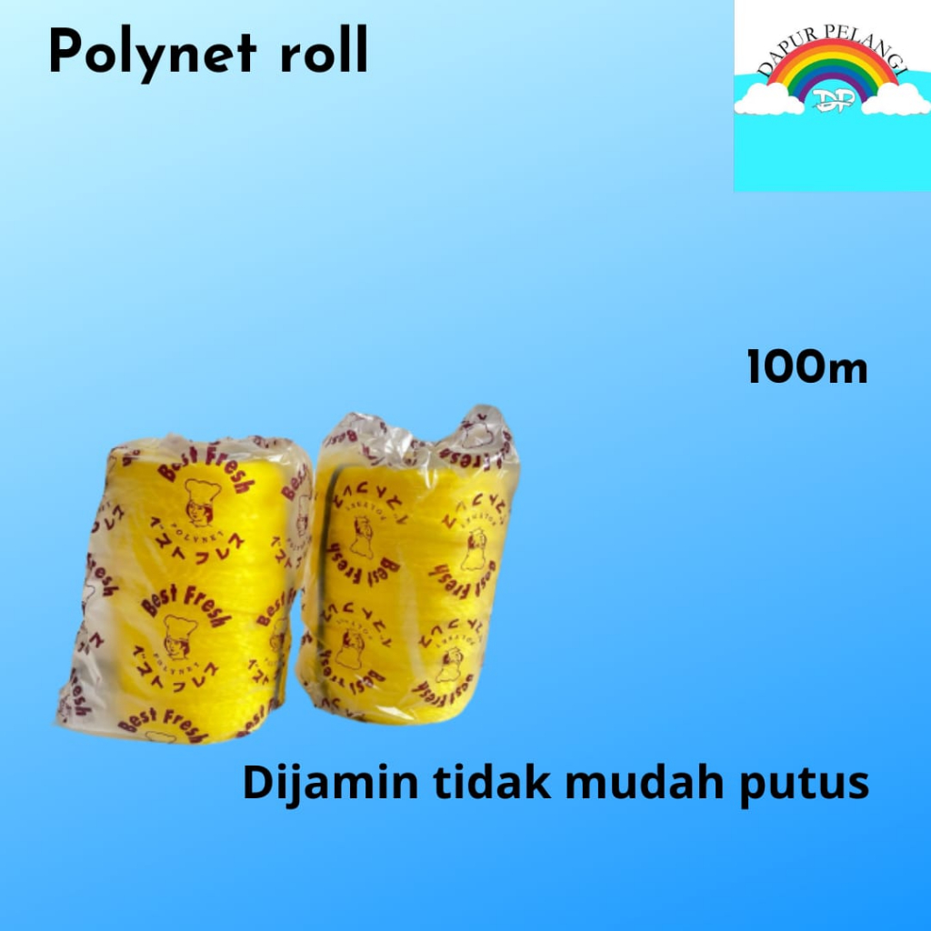 Jual Jaring Buah Dan Sayuran/Polynet Roll 100m/Polynet Best Fresh Mini ...