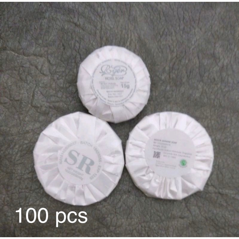Jual sabun hotel 15g bulat / round ryer/accier (100pcs) | Shopee Indonesia