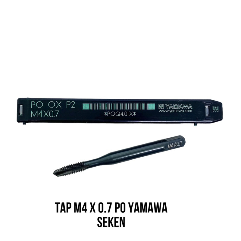 Jual Tap M4 x 0.7 PO lurus original Yamawa Japan bekas seken mulus layak pakai..Tap M4x0.7 ...