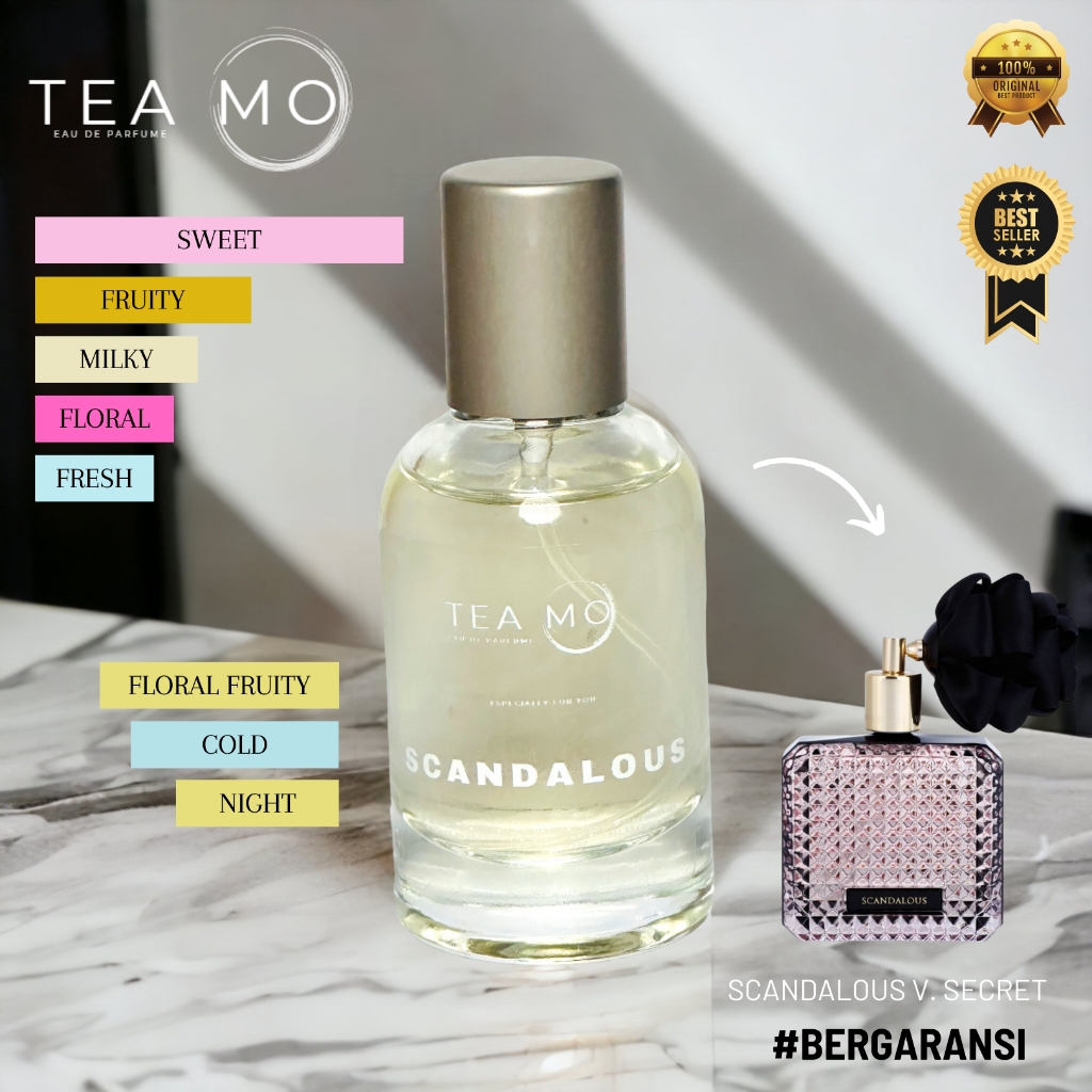 Jual Tea Mo Eau De Parfume WANITA Tahan Lama/ SCANDALOUS /(30ml) SWEET ...