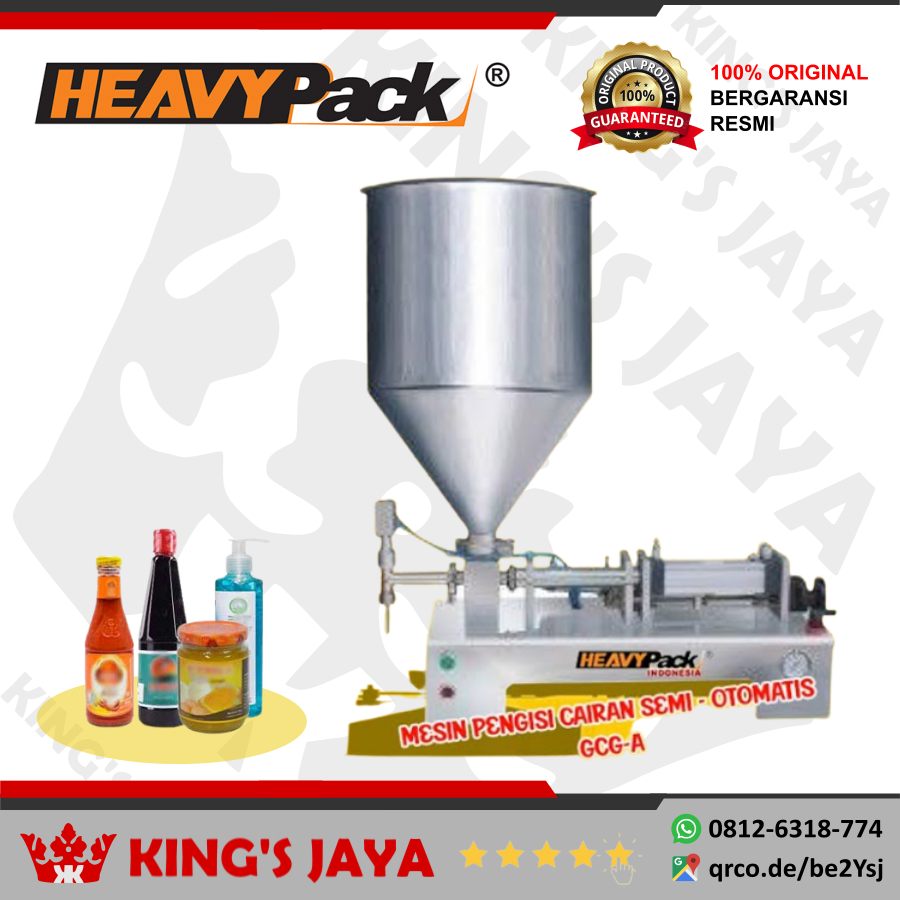 Jual Mesin Filling Pengisi Cairan Kental HEAVYPACK GCG A - Paste Filling | Shopee Indonesia