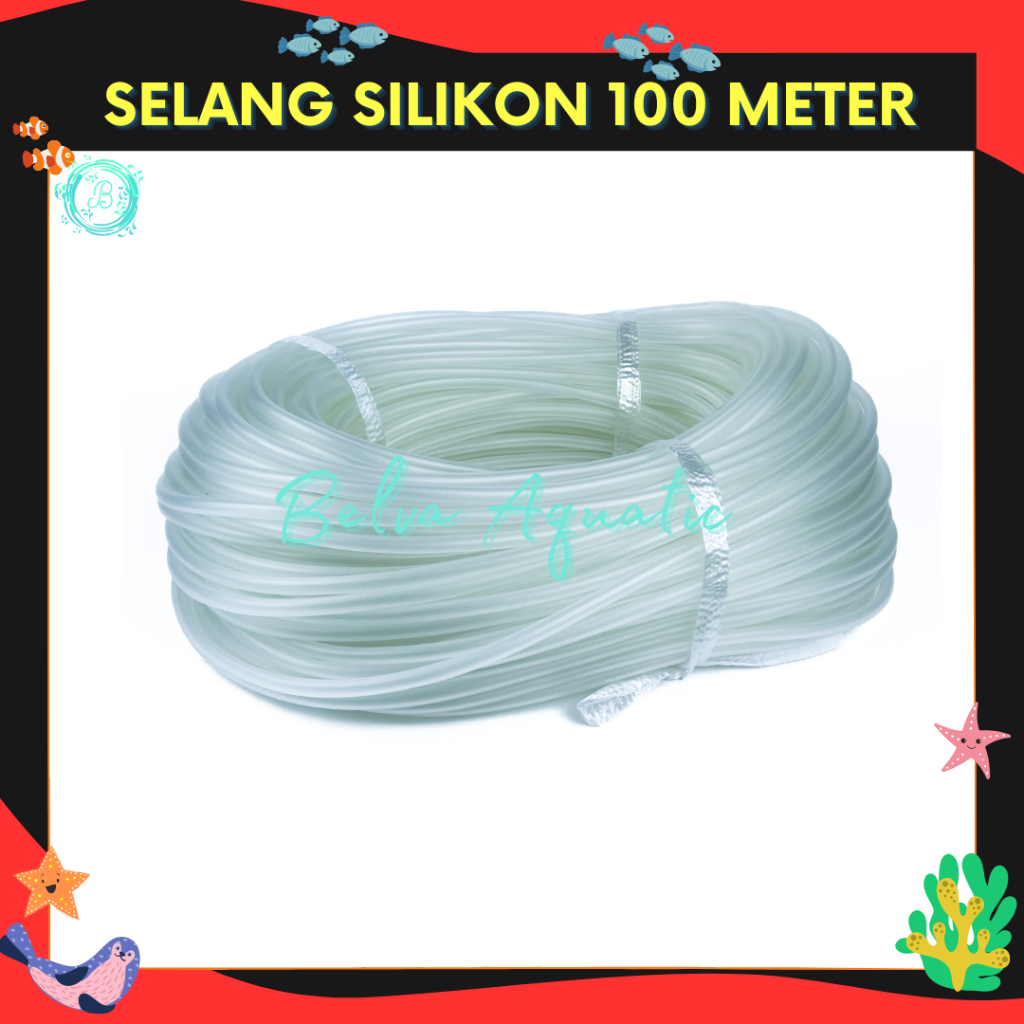 Jual Selang Aerator Puso 1 Roll 100 Meter Slang Aerasi Gelembung Udara ...