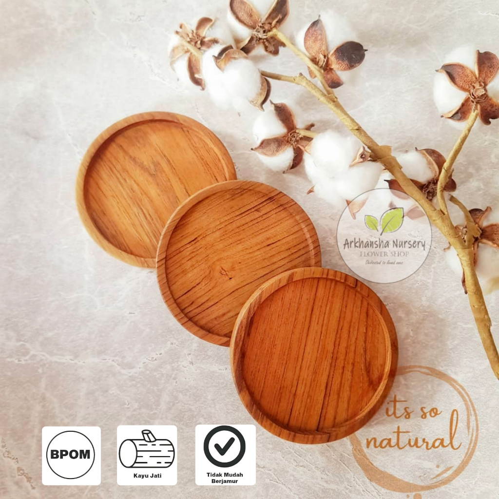 Jual Coaster kayu Jati,tatakan gelas kayu,alas gelas kayu,coaster kayu ...