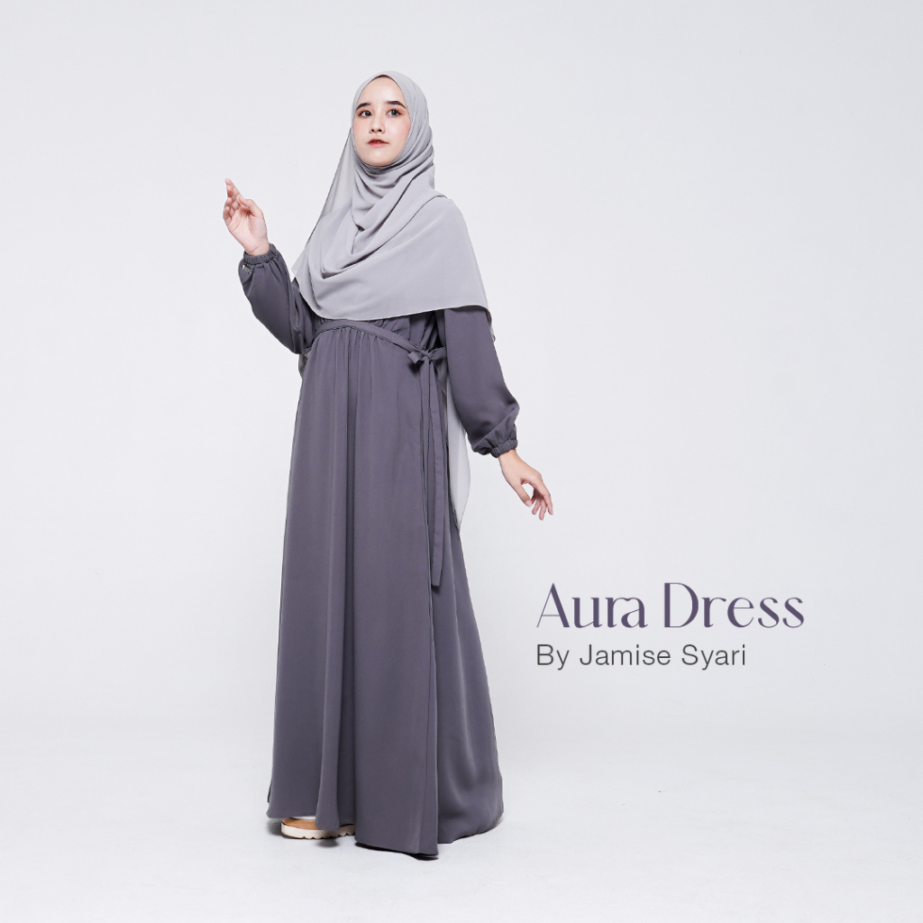 Jual Jamise | Aura Dress New Color II - Tali Pinggang | Shopee Indonesia