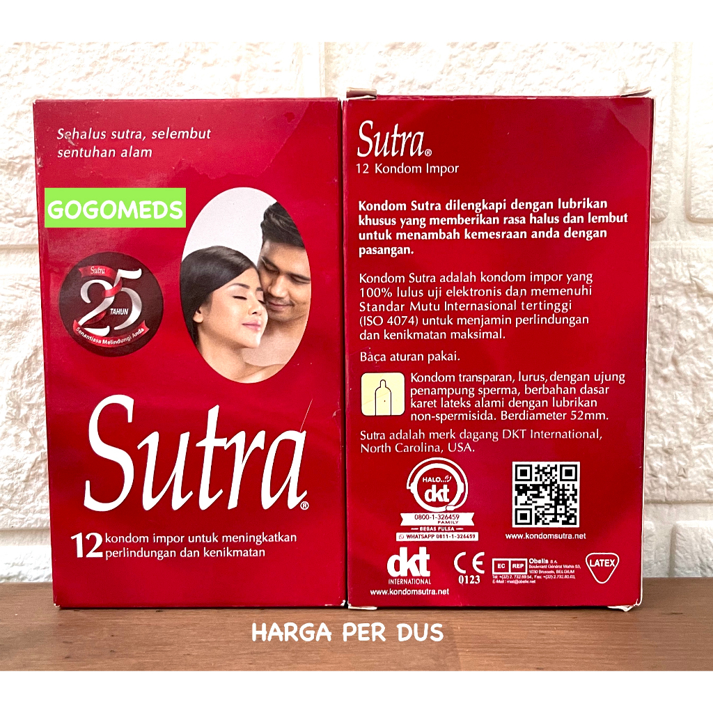 Jual KONDOM SUTRA MERAH ISI 12 BUAH ALAT KONTRASEPSI | Shopee Indonesia