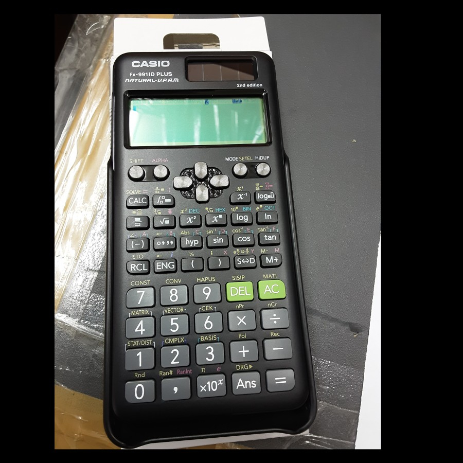 Jual Calculator Casio FX-991 ID PLUS 2nd edition | Shopee Indonesia