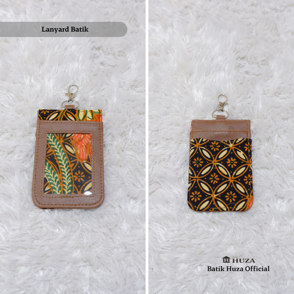 Jual Batik Huza Lanyard Batik/Name tag Batik/ID Card Batik | Shopee ...