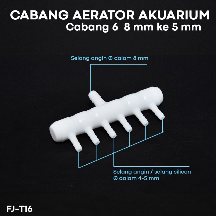 Jual Cabang Selang Udara SISIR Pembagi Divider Aerator Blower LP ...