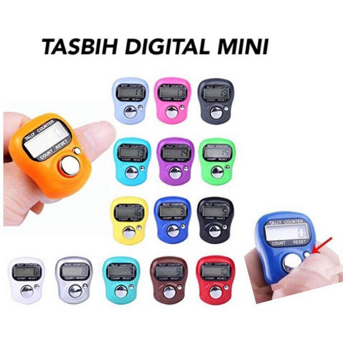 Jual Tasbih Digital / Tasbeh Ibadah Mini Import Murah Elektrik Mini ...