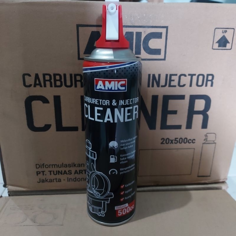 Jual Carburetor and Injector Cleaner Carbu Cleaner AMIC 500cc 500ml ...