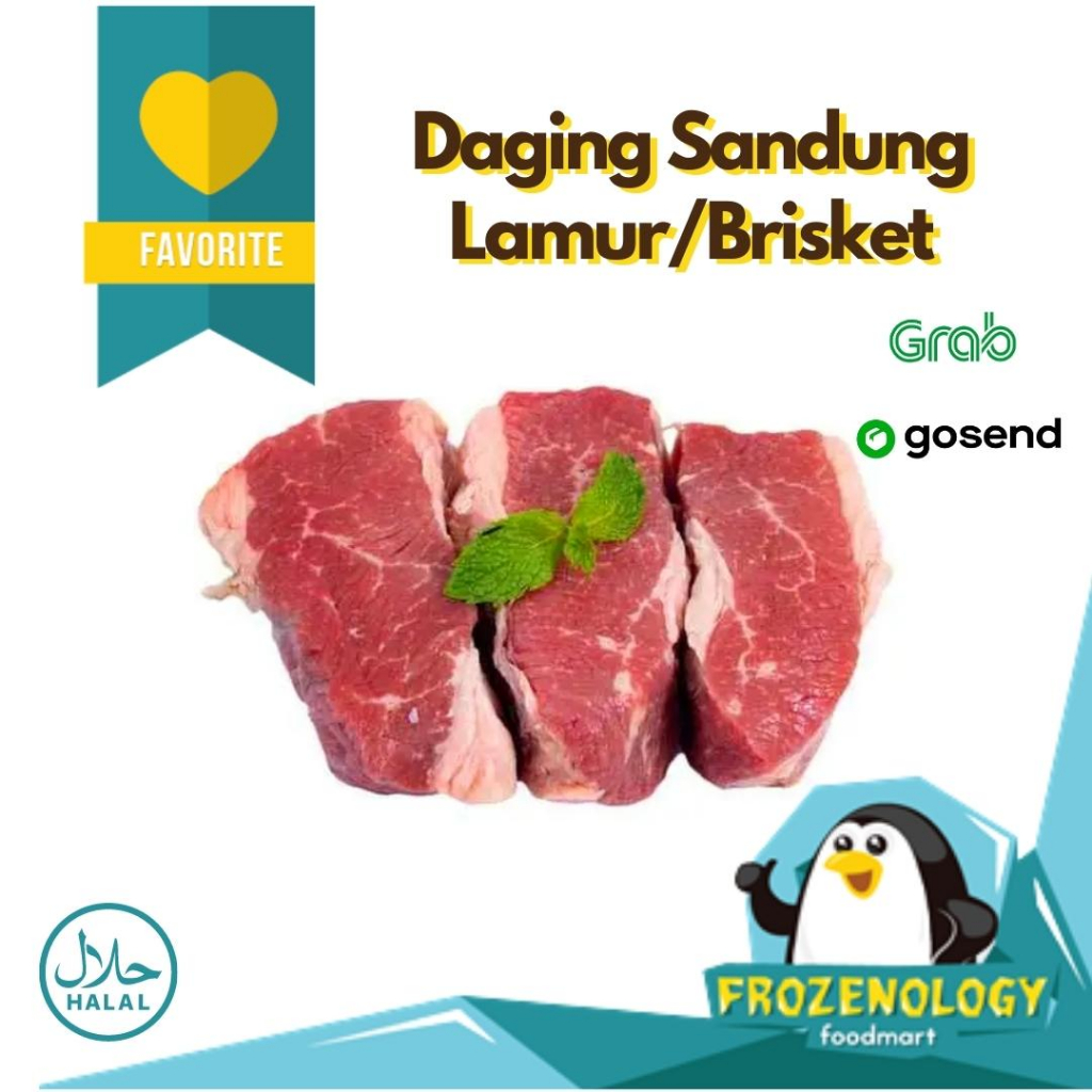 Jual Daging Sapi Lamur / Sandung Lamur / Boneless Beef Brisket Siap ...