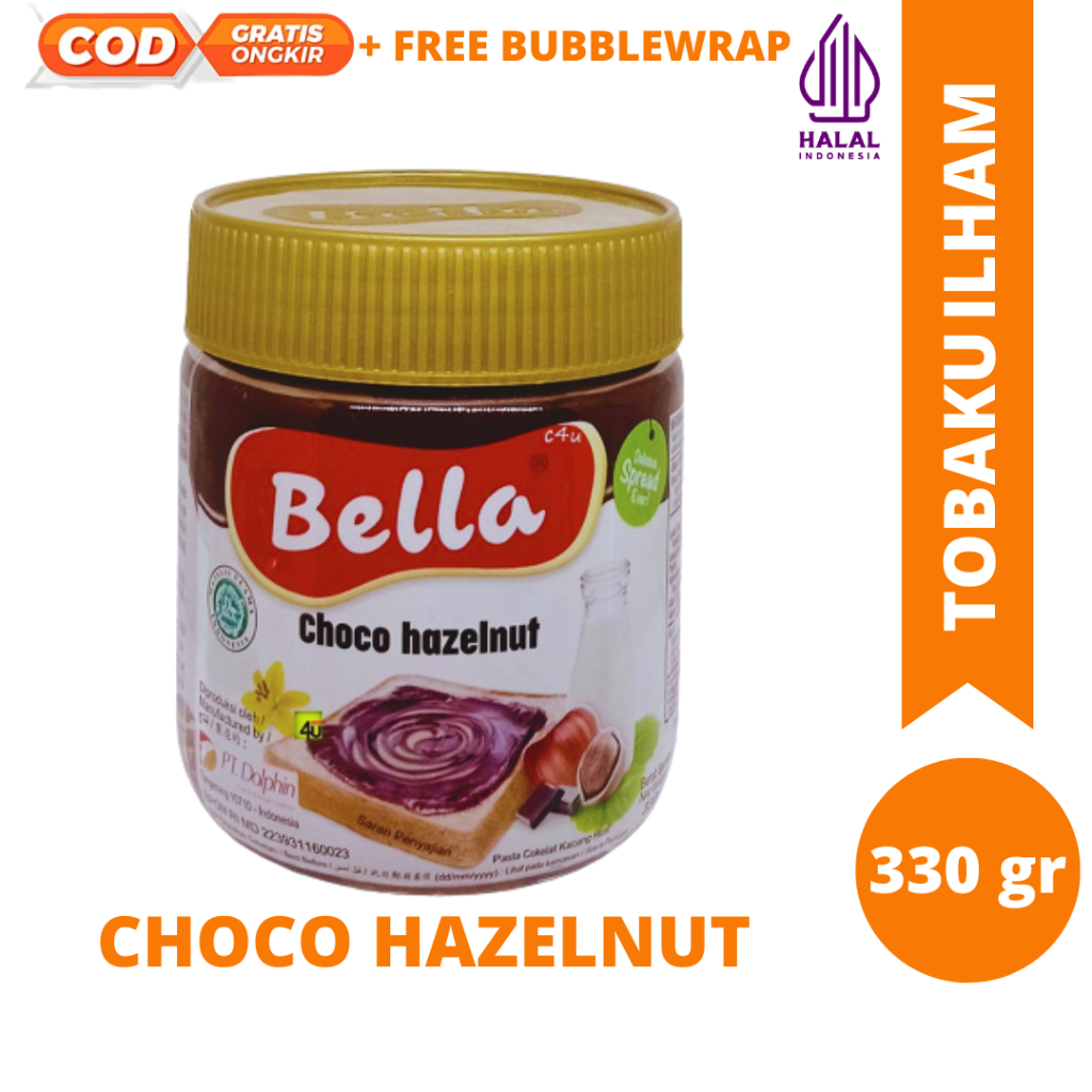 Jual selai Bella spread / selai bella all variant 330gr/ selai choco ...