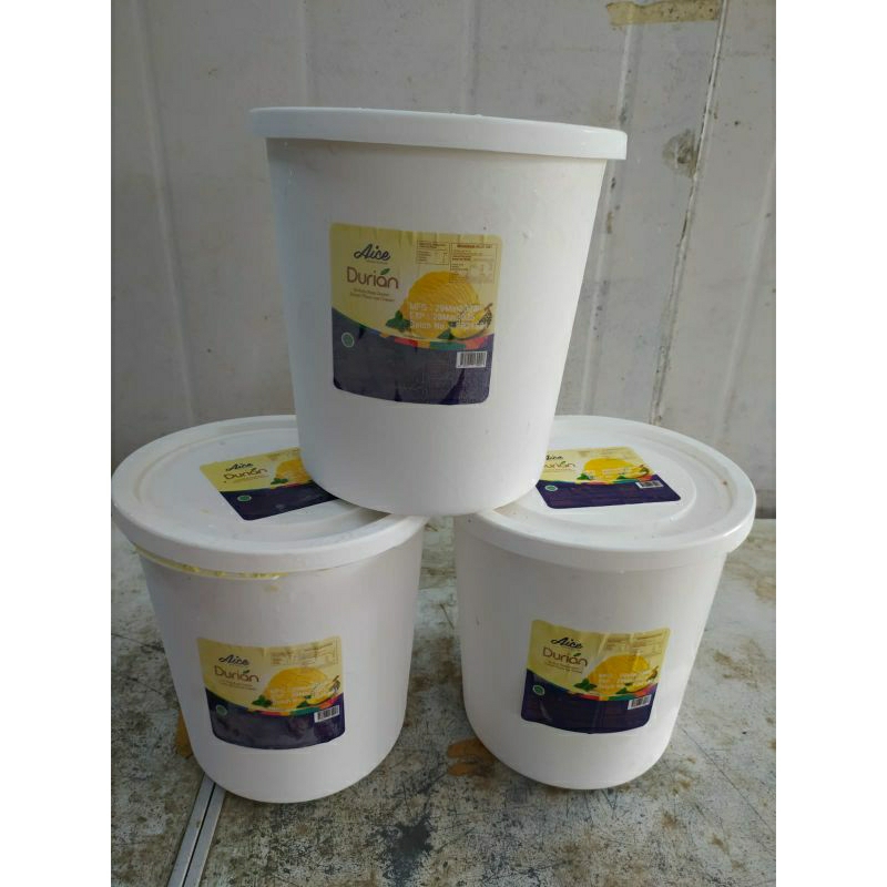 Jual Aice Ice Cream Premium Durian 8L | Shopee Indonesia