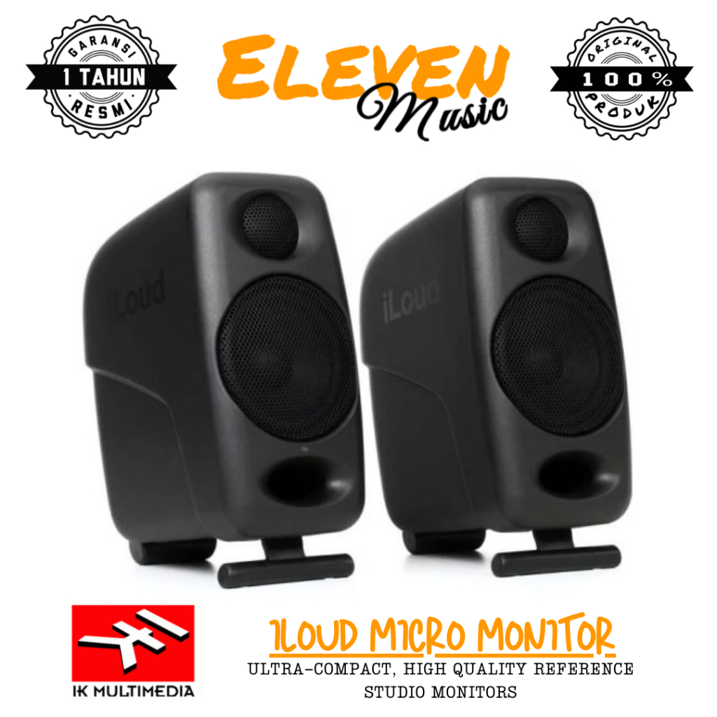 Jual IK MULTIMEDIA iLoud Micro Monitor Powered Studio Monitors | Shopee ...