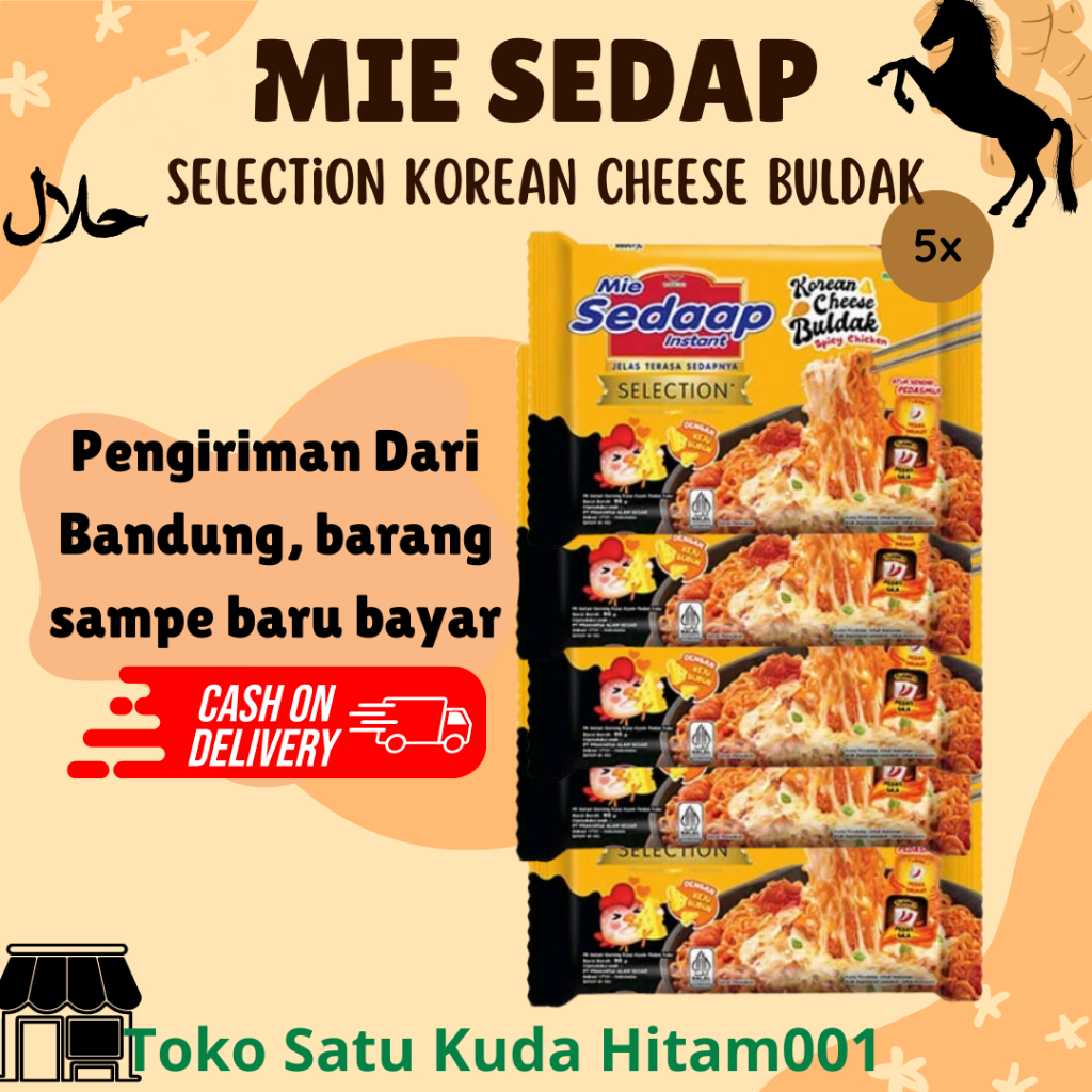 Jual Sedaap Mie Selection Korean Cheese Buldak Terlengkap & Harga ...