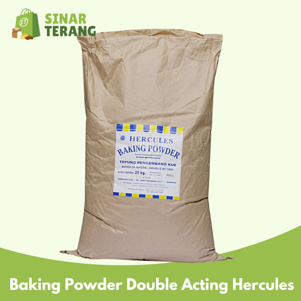 Jual Baking Powder Hercules 1 kg Double Acting | Shopee Indonesia