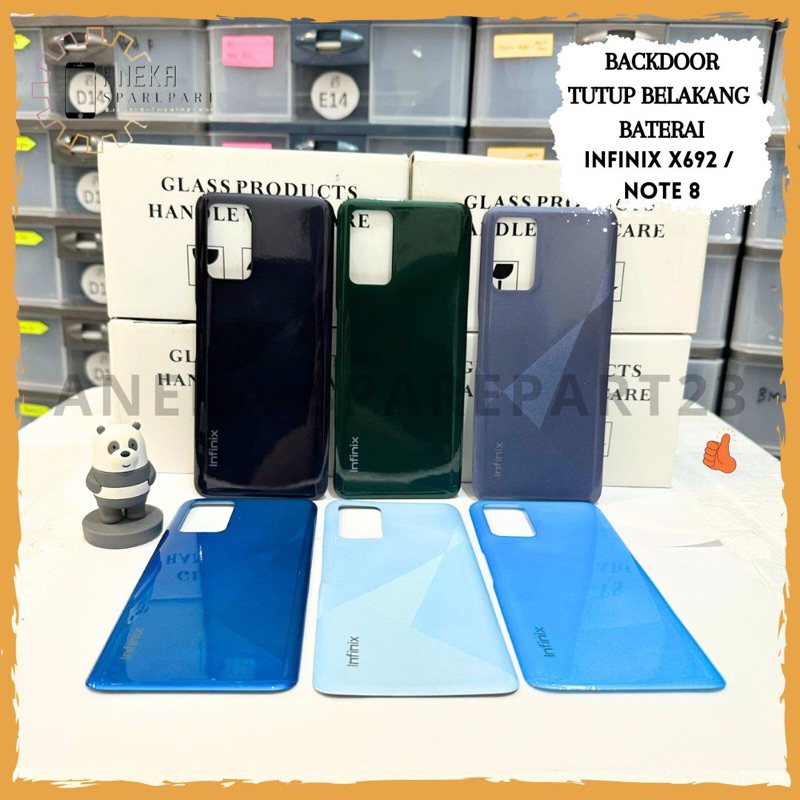 Jual backcover backdoor INFINIX NOTE 8 / X692 cover belakang tutup ...