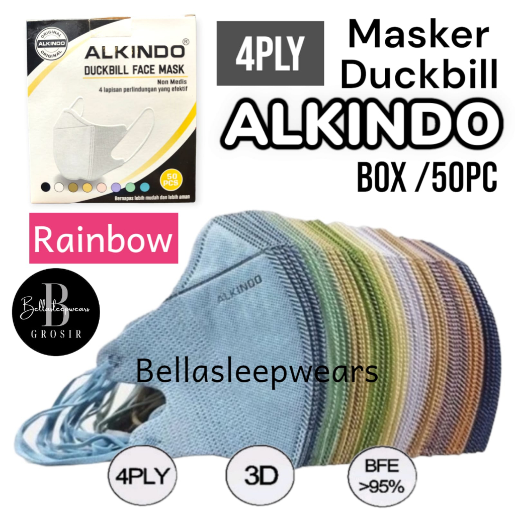 Jual BELLA - MASKER 4PLY DUCKBILL MOUSON ALKINDO EMBOS GARIS BOX ISI ... Jual BELLA - MASKER 4PLY DUCKBILL MOUSON ALKINDO EMBOS GARIS BOX ISI ...