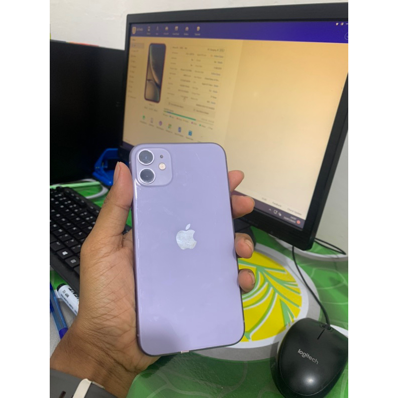 Jual Iphone 11 128 Ex inter | Shopee Indonesia