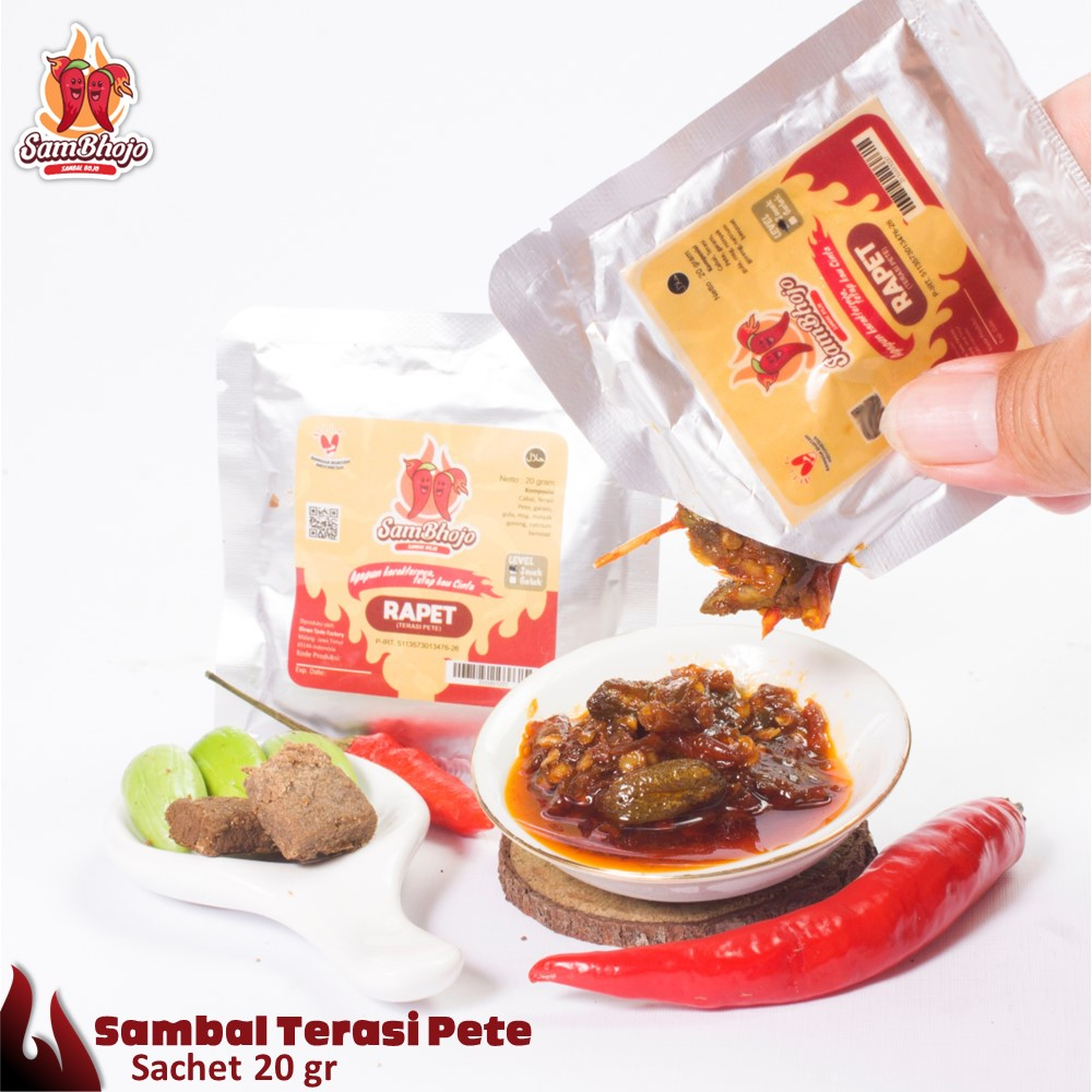 Jual SamBhojo - Sambal Sachet 20gr, Sambal Baby Cumi, Sambal Roa, Paru ... Jual SamBhojo - Sambal Sachet 20gr, Sambal Baby Cumi, Sambal Roa, Paru ...