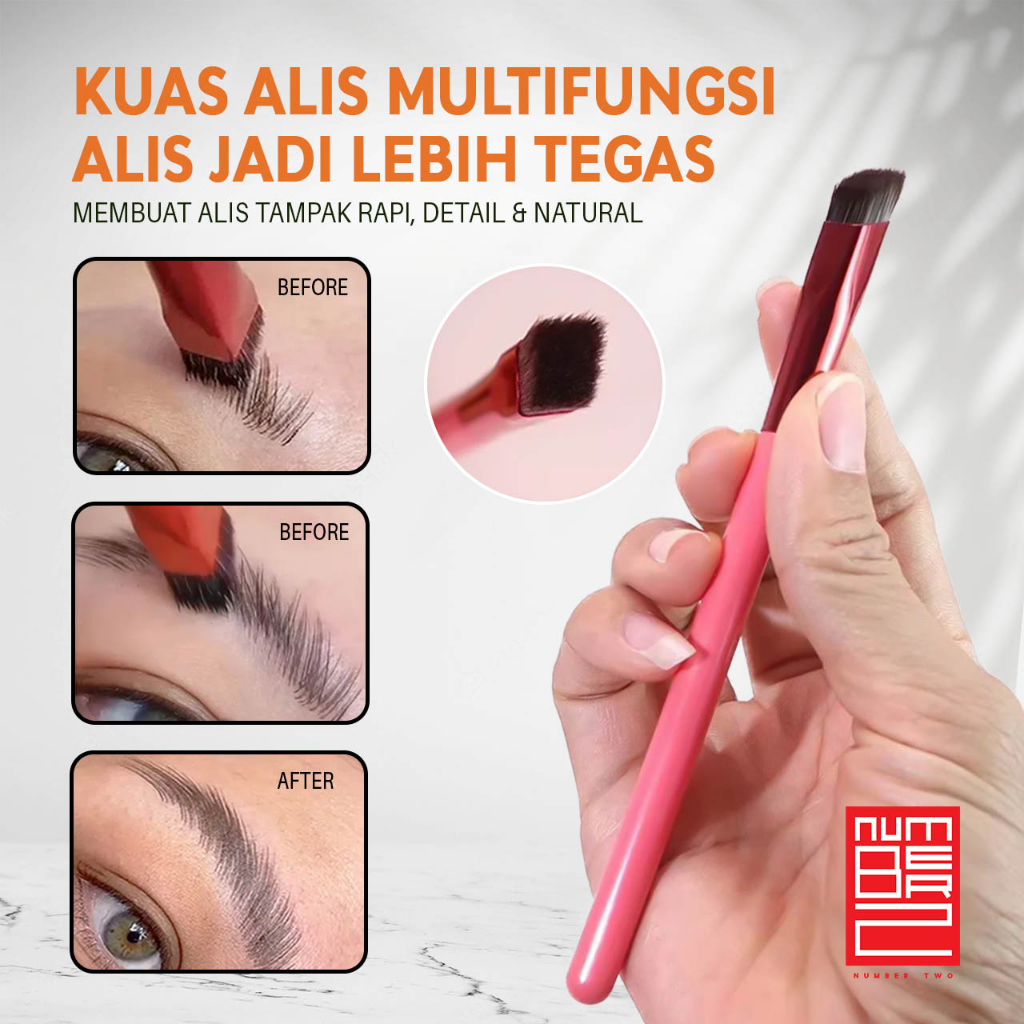 Jual Kuas alis pipih mua sikat tegak miring tebal kotak lurus ...