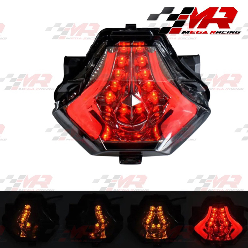 Jual Stoplamp Belakang Segitiga Running TST Lampu Stop Led 3in1 PNP ...