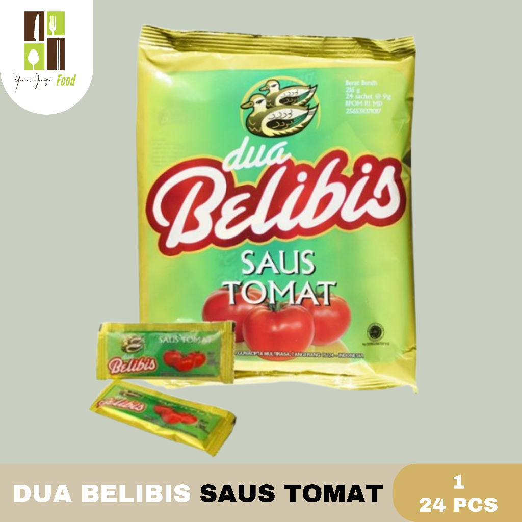 Jual Dua Belibis Saus Tomat Sachet Isi 24 PCS | Shopee Indonesia