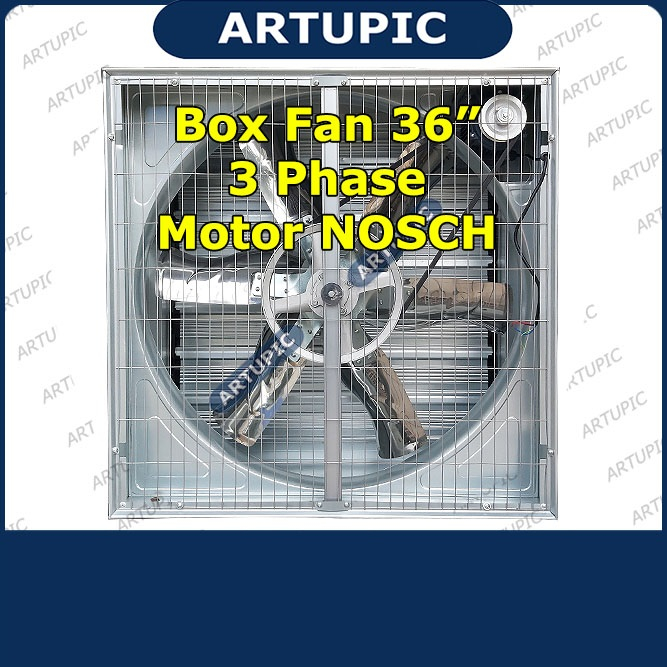 Jual Box Fan 36 Inch 3 Phase Motor NOSCH Kipas Kandang Exhaust Blower ...