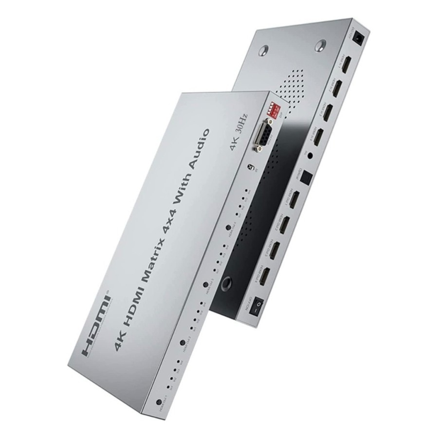 Jual Hdmi Splitter Switcher HDMI Matrix 4x4 4Input dan 4Output HDMI 30 Hz | Shopee Indonesia