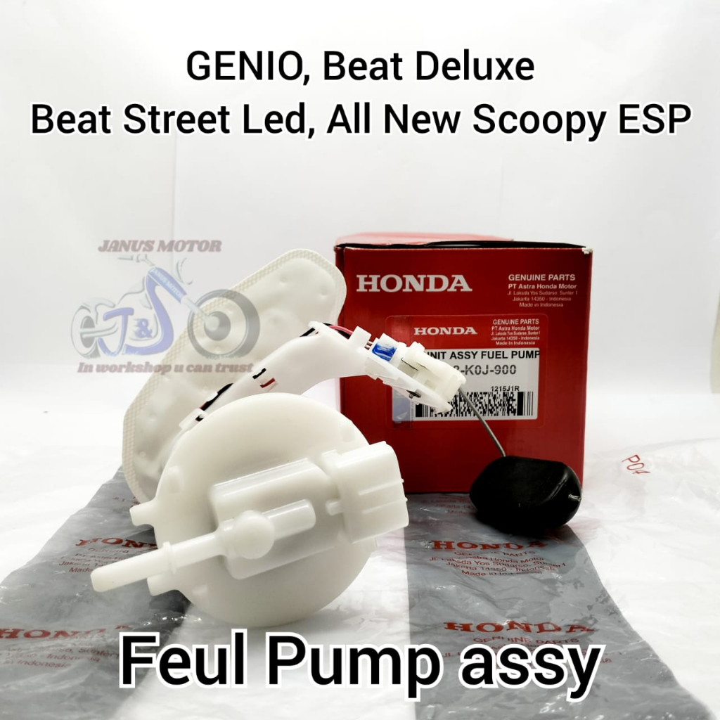 Jual Feul pump assy Genio Beat Deluxe Street Led All New Scoopy ESP ...