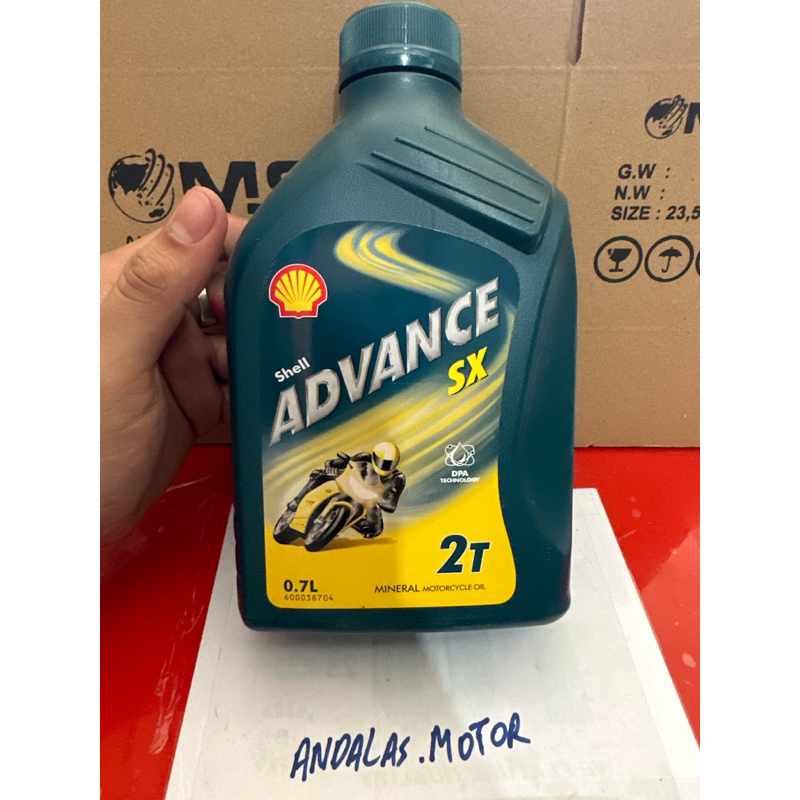Jual oli Shell Advance SX2T 0,7L / Oli Samping / Oli 2 tak (dijamin ...