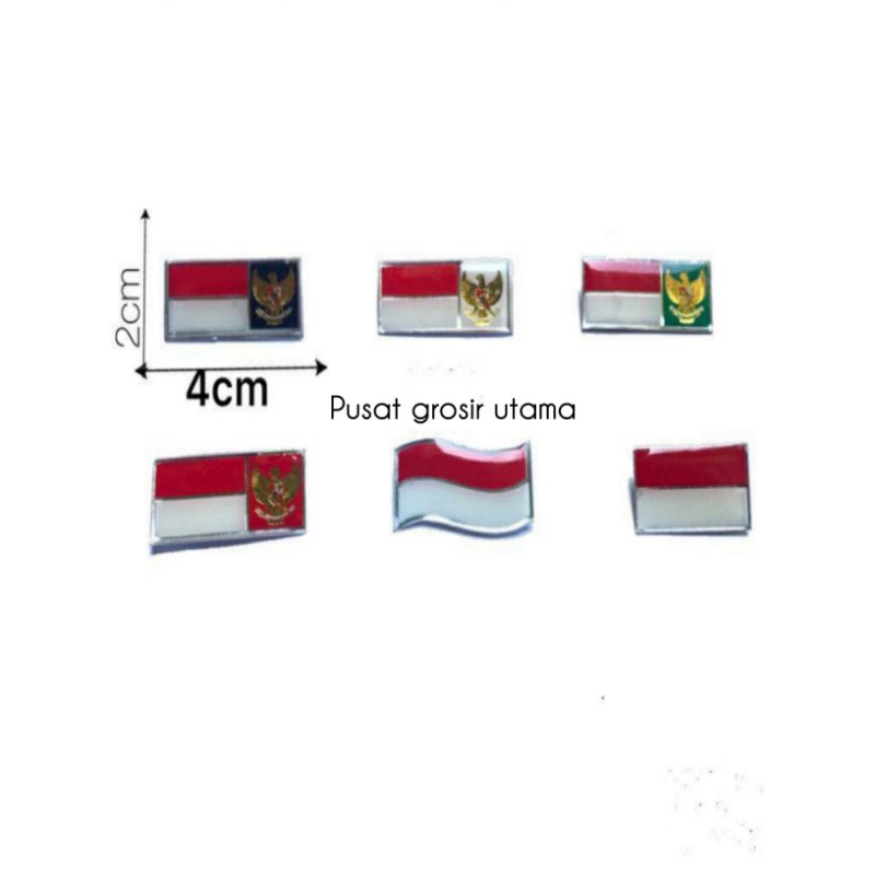 Jual Pin bros lencana merah putih garuda paskibra | Shopee Indonesia