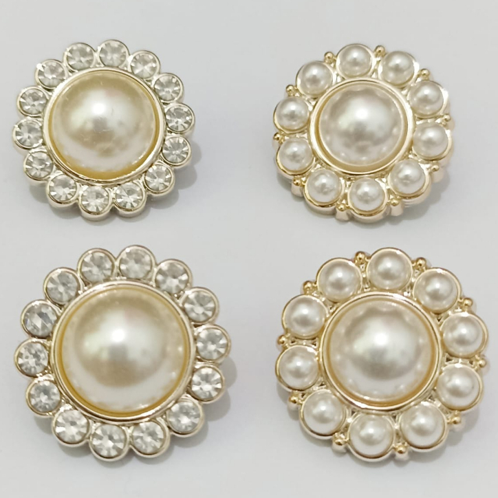 Jual Isi 12 Pcs Kancing Baju Mutiara Hias DM ( Ecer ) | Shopee Indonesia