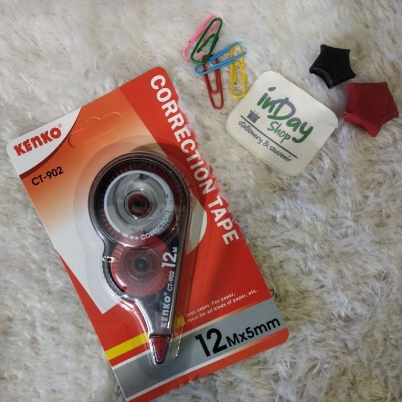 Jual Correction Tape/ Stipo Tarik Kenko 12M | INDAY SHOP | Shopee Indonesia