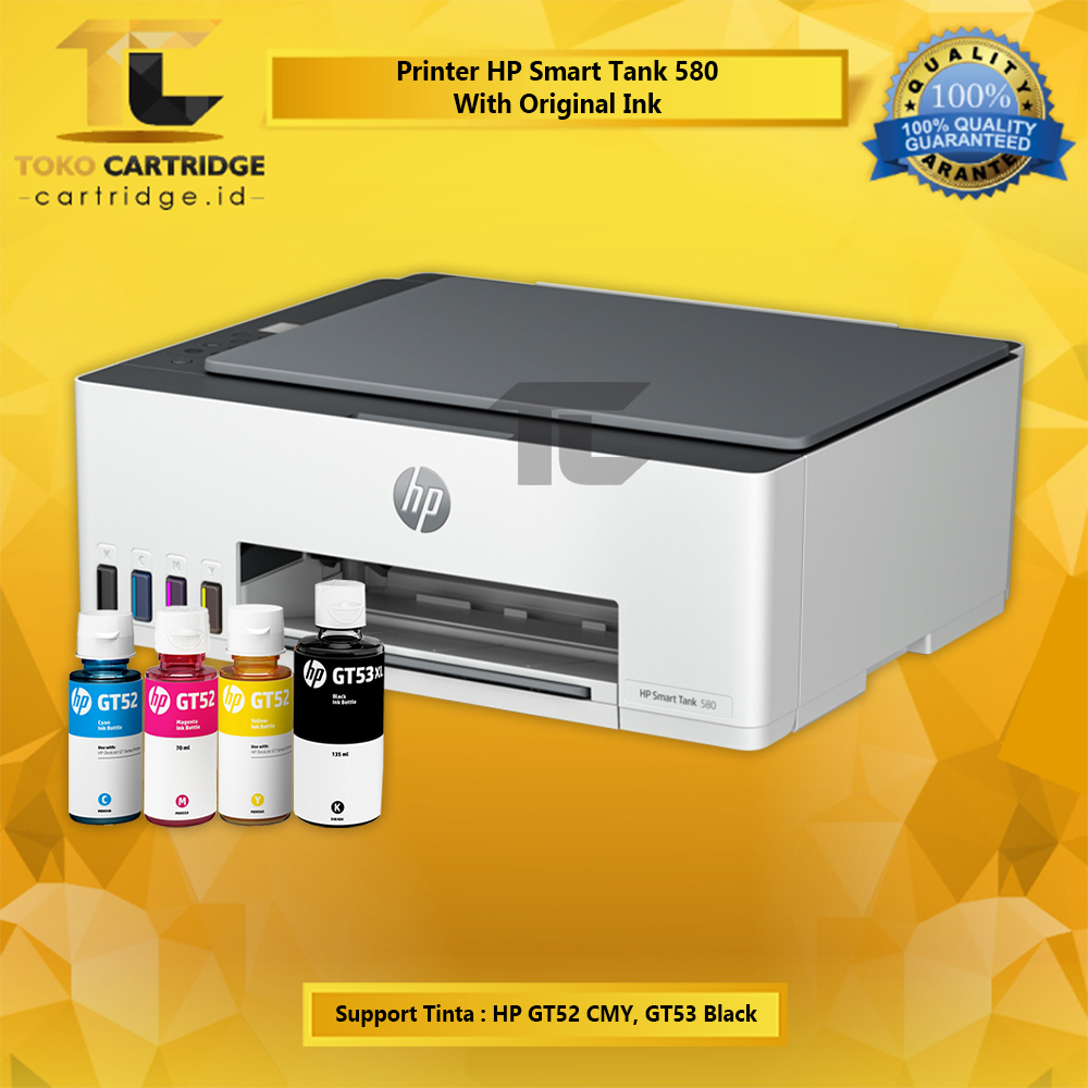 Jual Printer Smart Tank 580 515 415 Print Scan Copy WIFI A4 Tinta GT53 ...