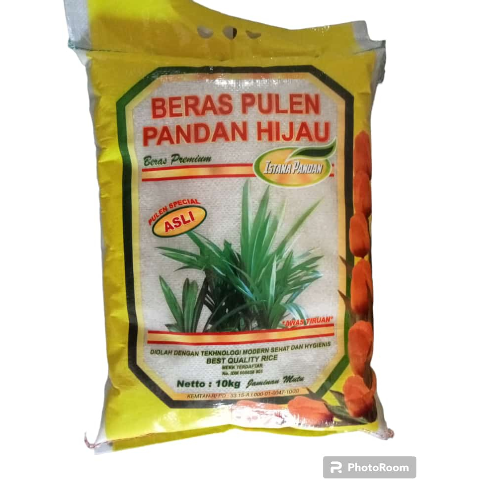 Jual Beras Pandan Hijau 1o kg | Shopee Indonesia